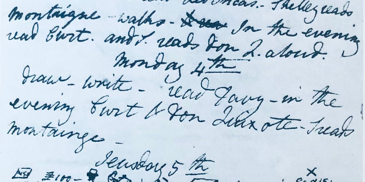 P.S. Mary and Percy Bysshe Shelley's Diary