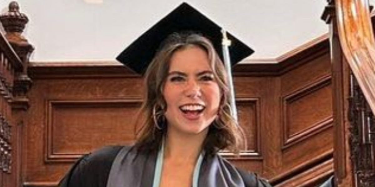 Sophia graduated! - by Laurie Mucha