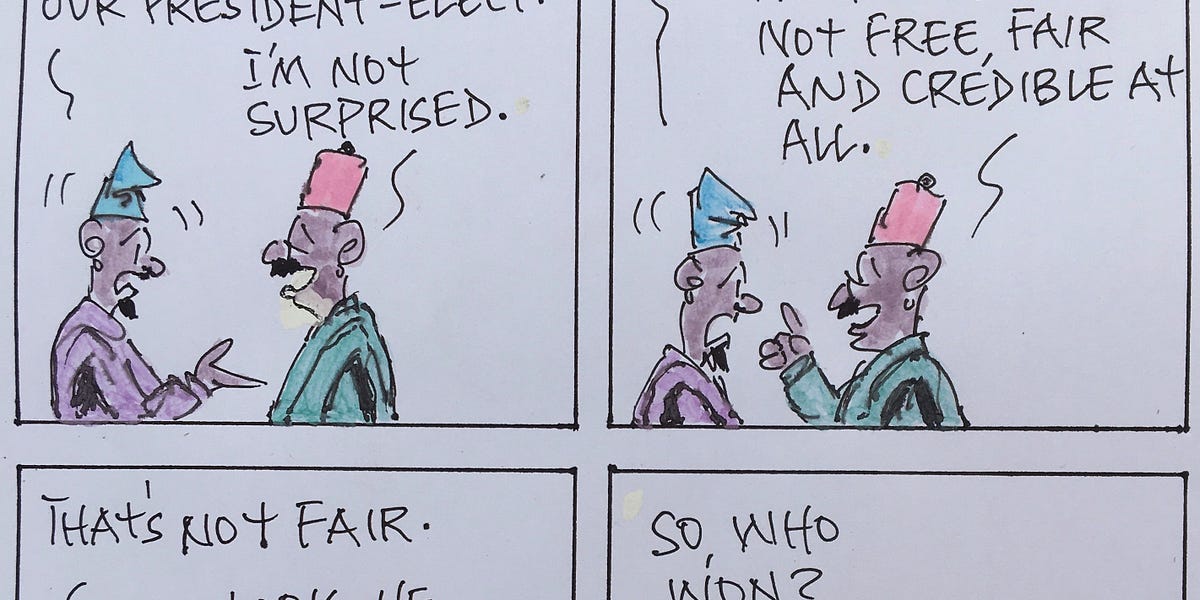 The CONmedians - by Obe Ess - Obe’s Newsletter