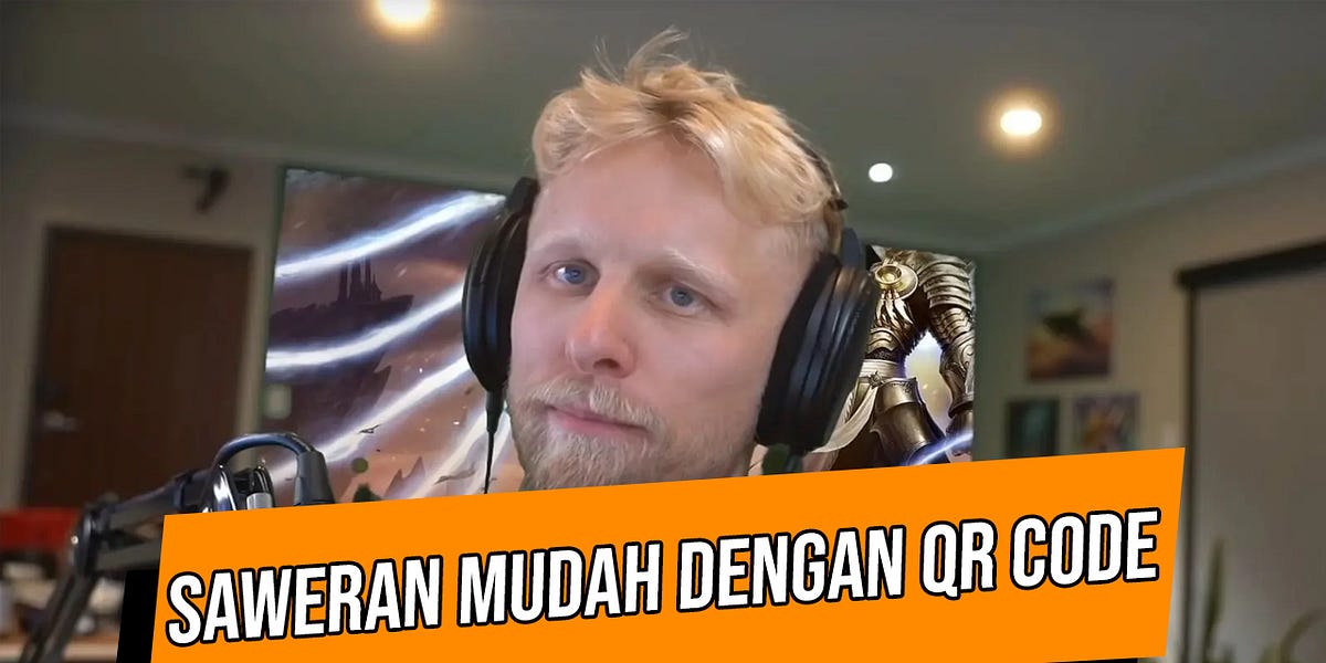 Saweran Mudah dengan QR Code - by Mimin Saweria