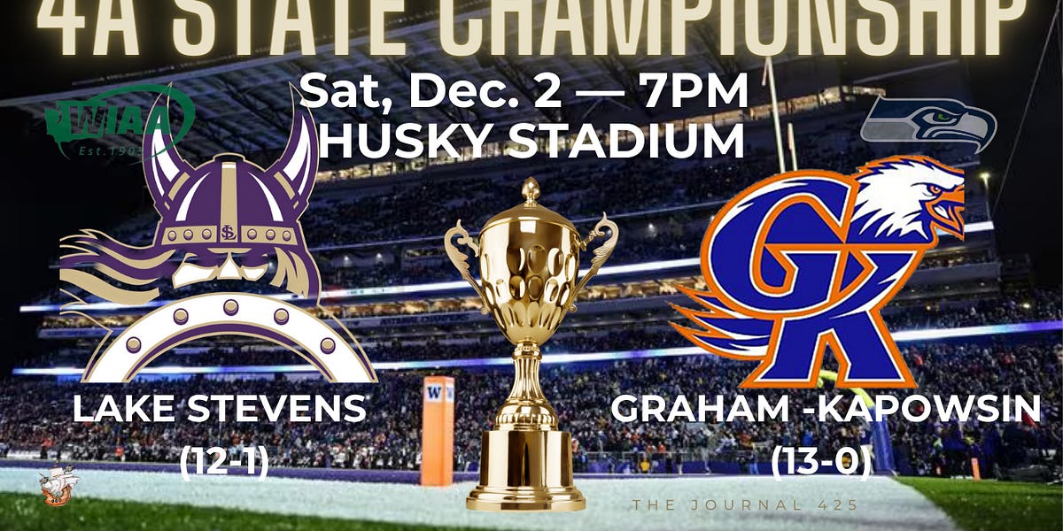 Live at Husky Stadium: Lake Stevens vs Graham-Kapowsin | 4A State ...