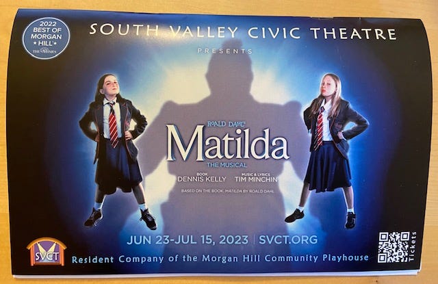 Matilda (SVCT) - by Emily - South Bay Theater