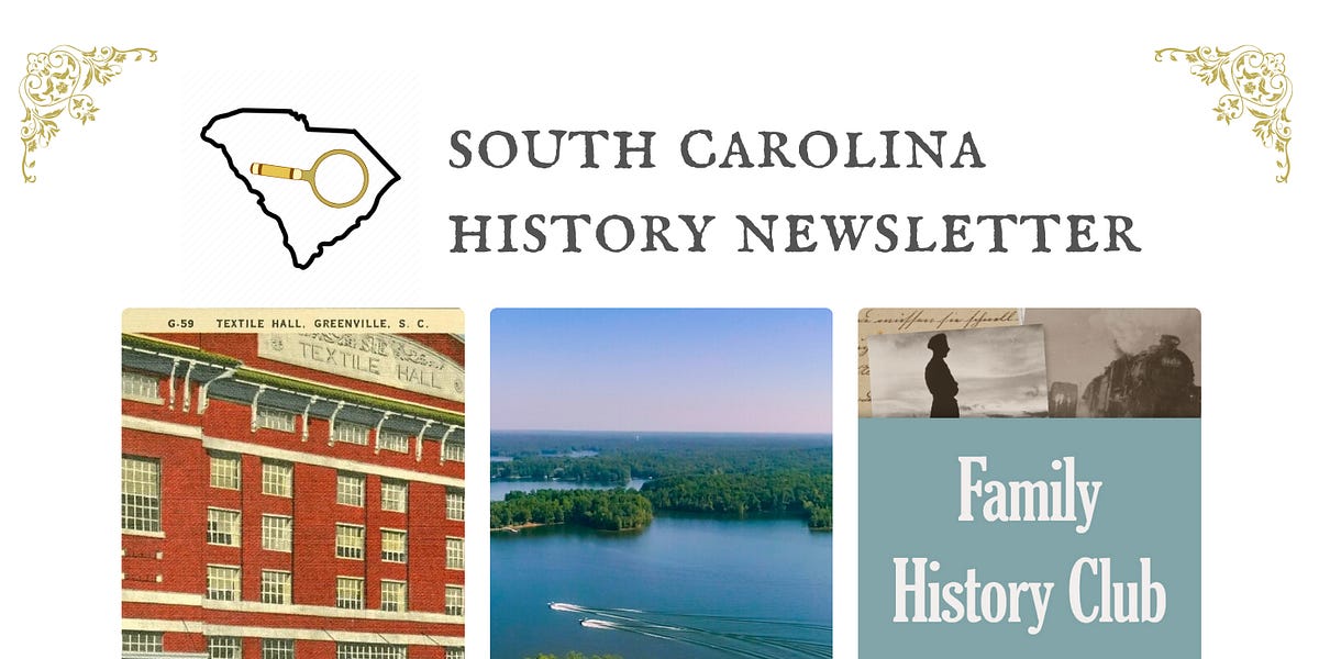 #41: Textile capital of the world, Saluda Dam, and the Family History Club