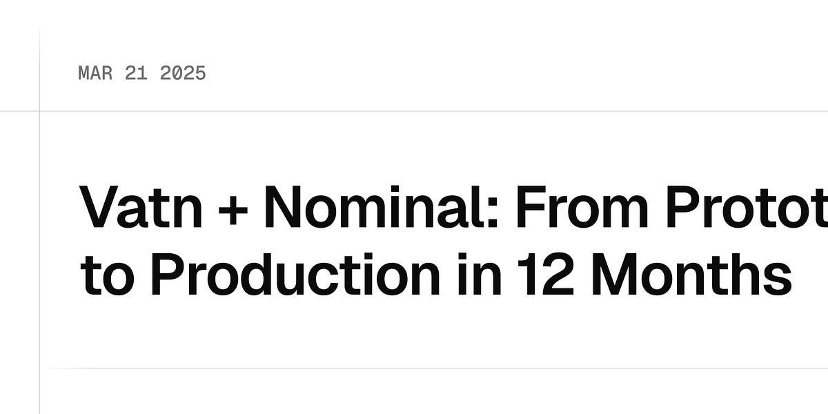 Mission Brief: Vatn - Nominal’s Substack