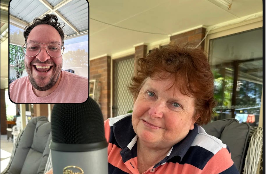 Scones with Deb - by Rick Morton