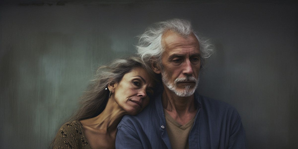 Liz and John Radcliffe - by Michael Marshall Smith