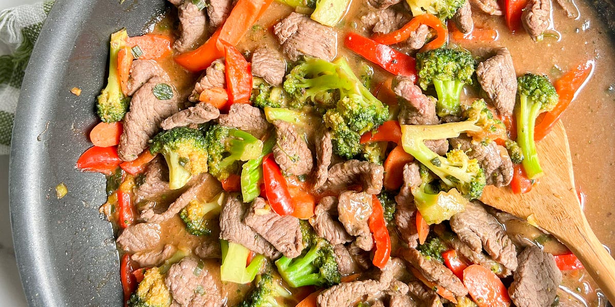 30-minute beef and broccoli - by Caroline Chambers