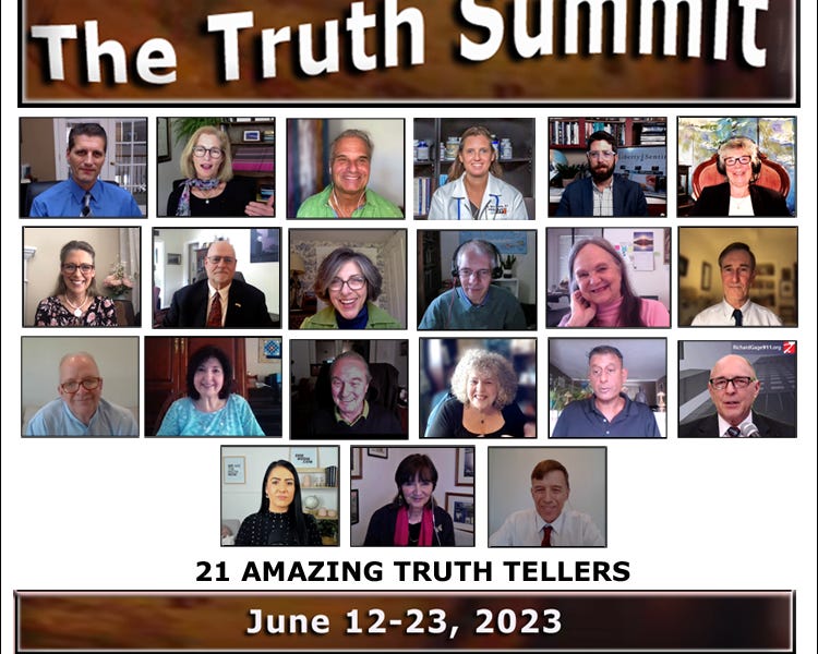 TRUTH SUMMIT. ALL ACCESS WEEKEND, 21 AMAZING TRUTH TELLERS.