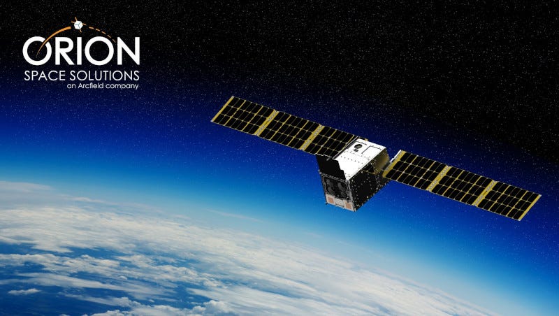 EWS Satellite for DoD Launched by Orion Space Solutions