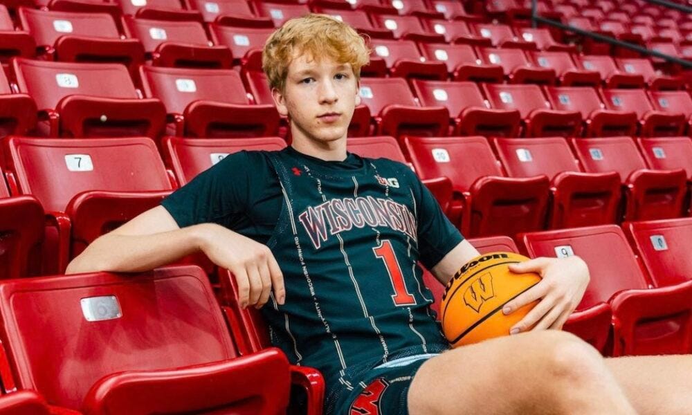 Wisconsin MBB Hosts 2024 Four-Star PF Jackson McAndrew on Unofficial Visit