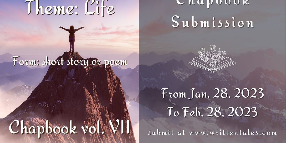 Open Submission — Chapbook vol. VII