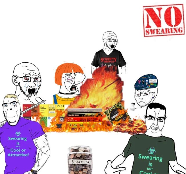 Swearing is NOT COOL OR ATTRACTIVE!