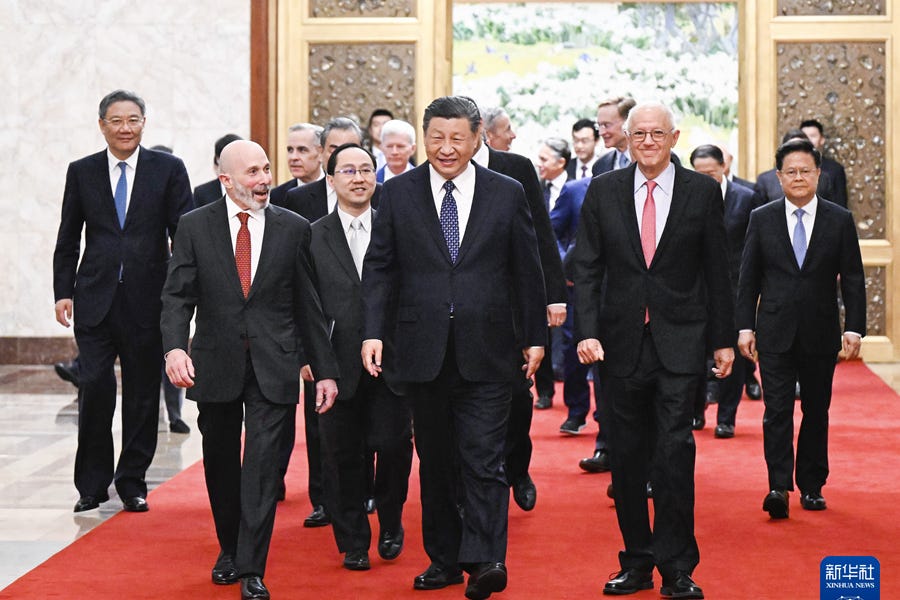 Xi tells visiting Americans China is planning "to comprehensively ...