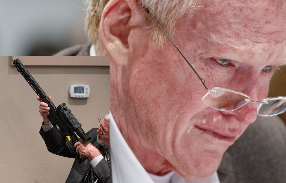 Alex Murdaugh shot wife with AR-style semi-automatic rifle