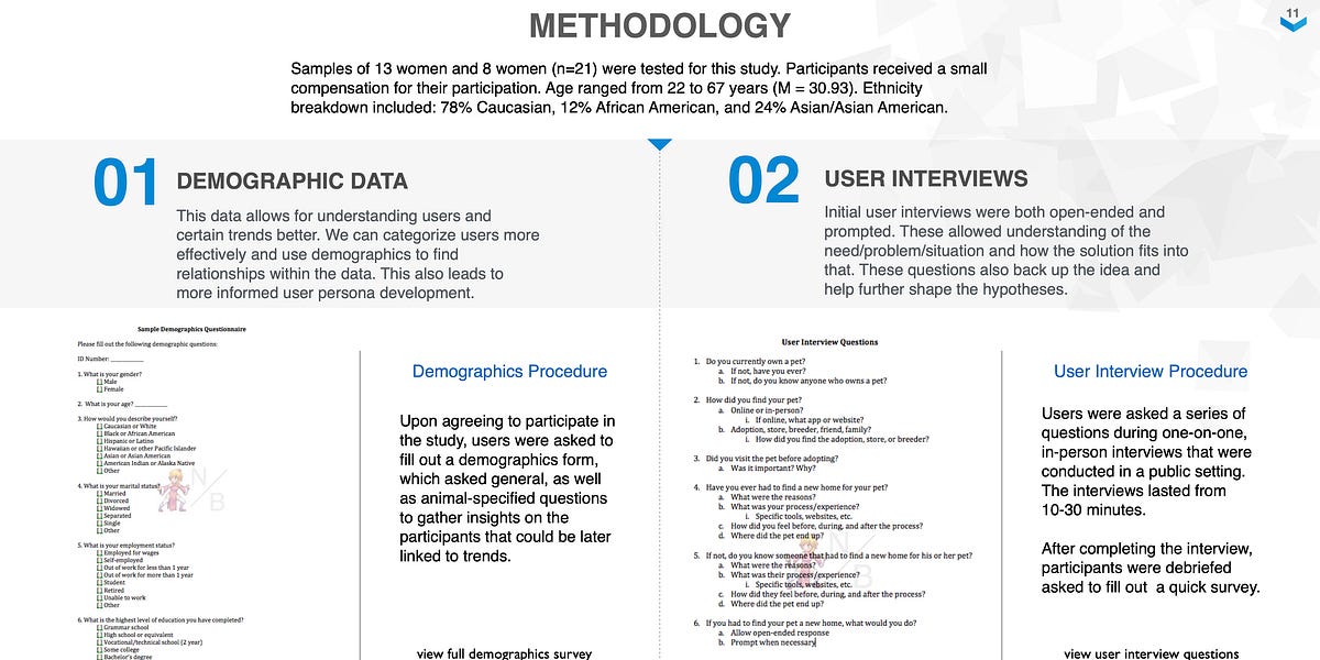 Create and present an impactful user research case study