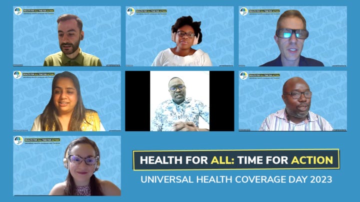 Time for Action: The 2023 UHC Day campaign needs your voice