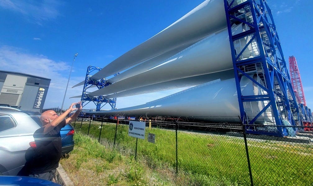 The jaw-dropping scale of offshore wind - by Seth Rolbein