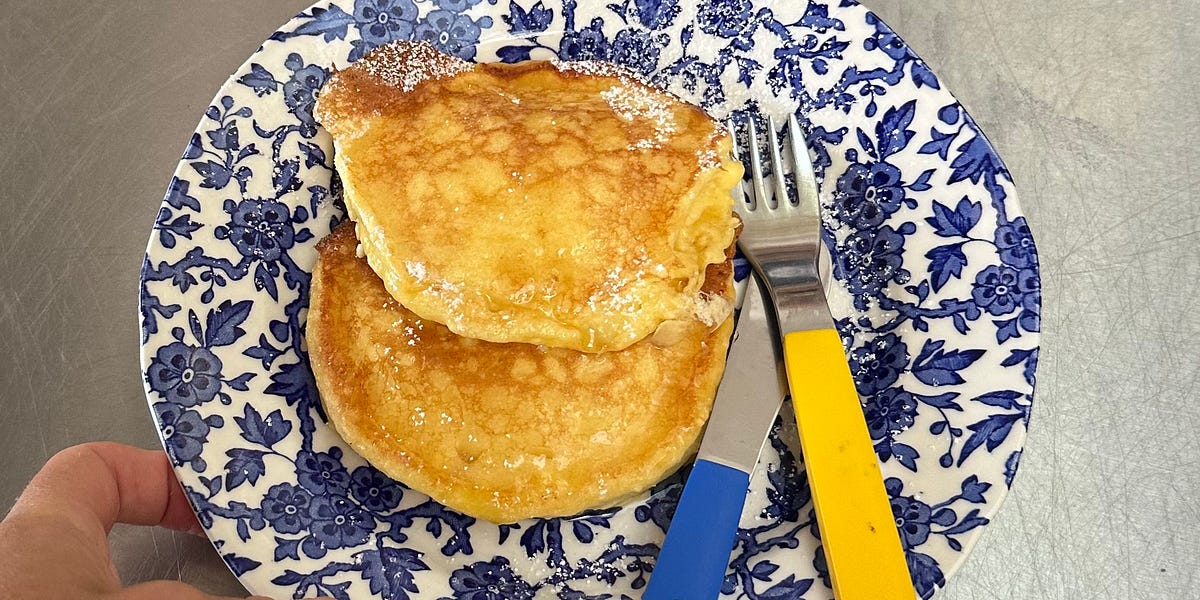 Ricotta hotcakes - Carter’s Cooking
