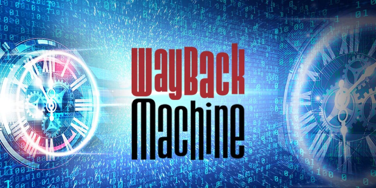 Juiz utiliza Wayback Machine para verificar se representante da ...