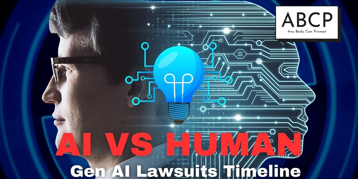 Generative AI Lawsuits Timeline (beta)