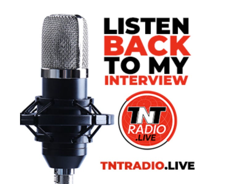 Dr. ROBERT BRENNAN and Dr. PHILLIP ALTMAN ON TNT RADIO