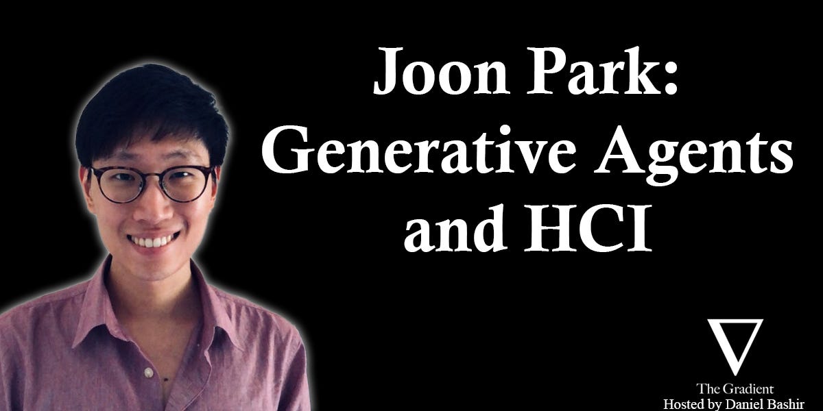 Joon Park: Generative Agents and Human-Computer Interaction