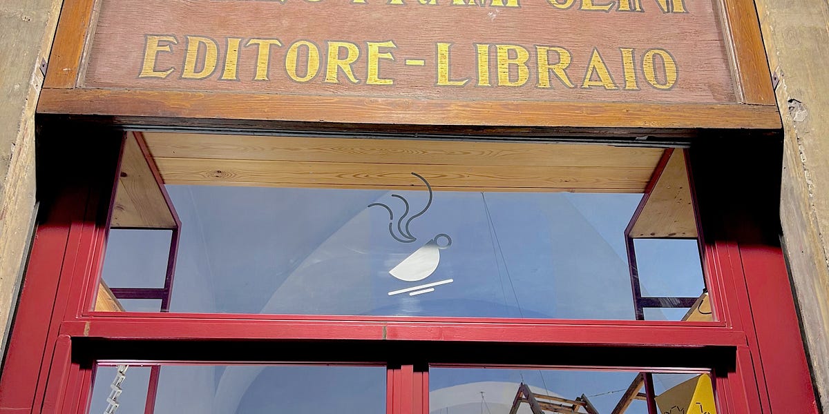 I Found A Writer's Dream In Catania- A Coffee Shop/Library/Bookstore ...