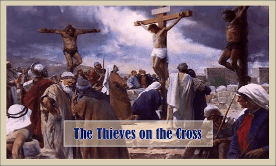 The Thieves on the Cross - by Dan Evers