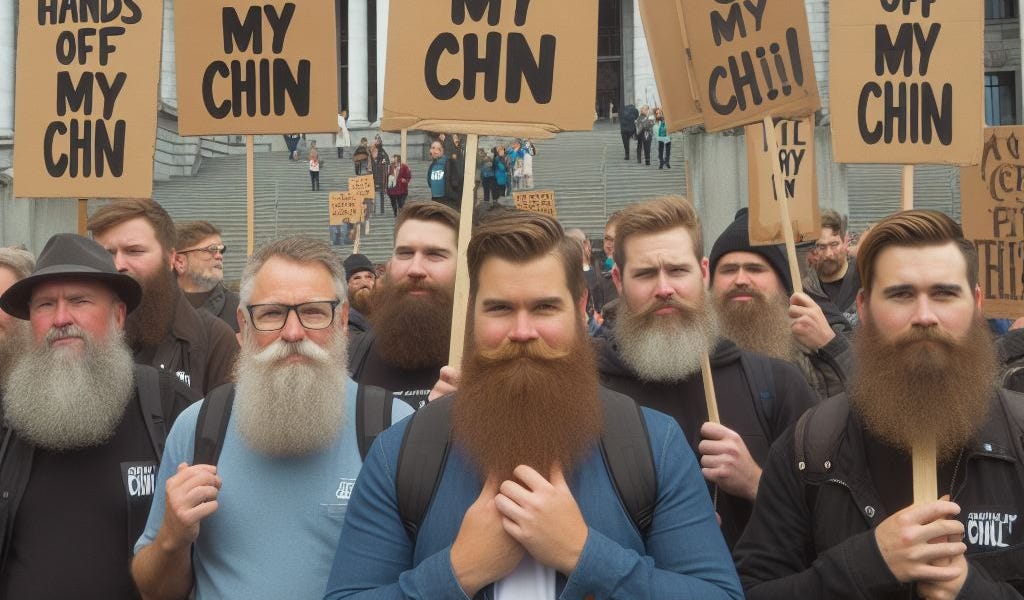 The beard ban - The Erratic Cook