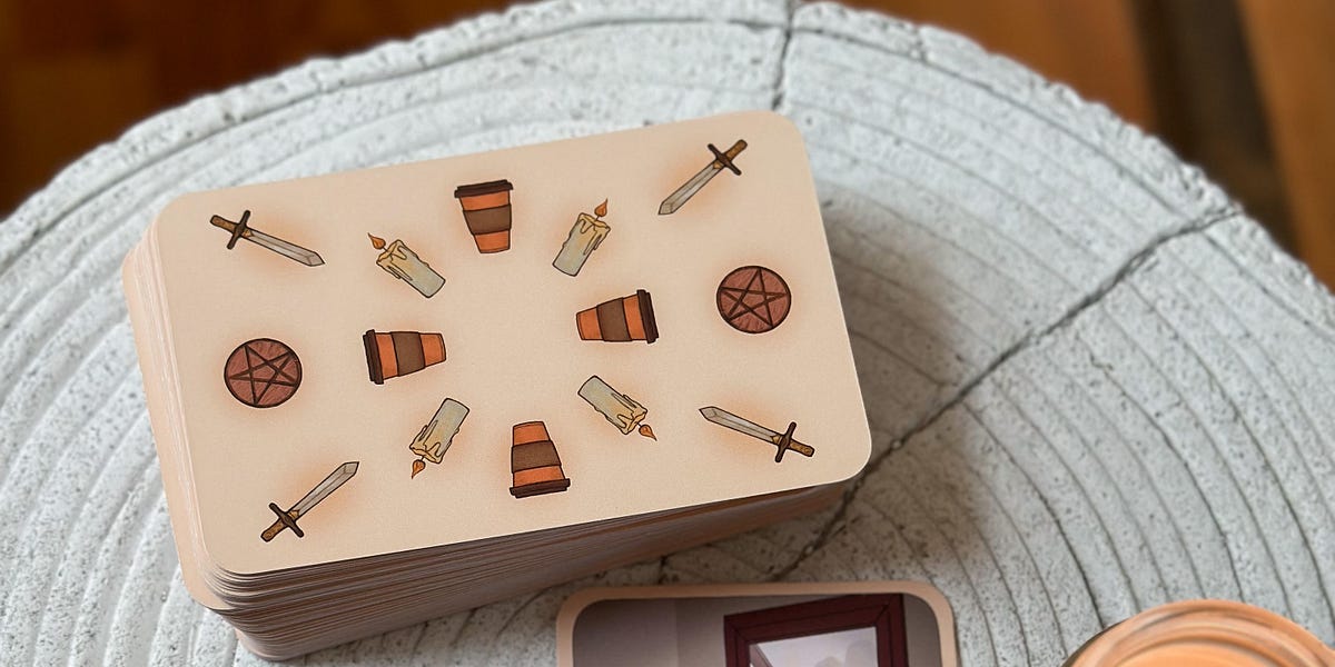 two months until cozy witch tarot!! - by amanda lovelace