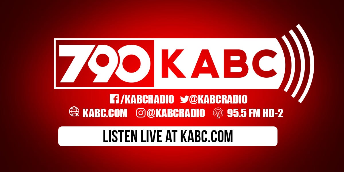 I'll be on "The John Phillips Show" at 1:30pm today on 790-KABC!