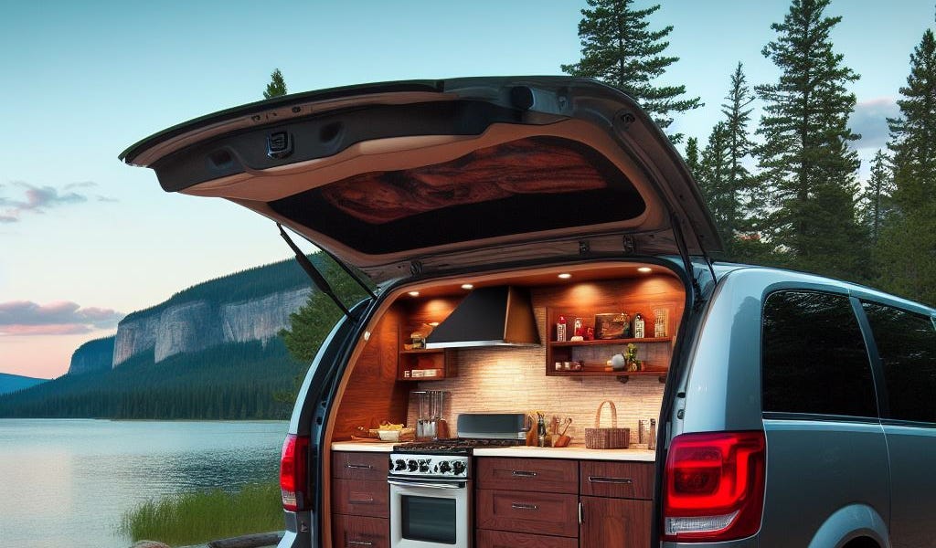Weekend Kitchen Conversions for Minivan Campers