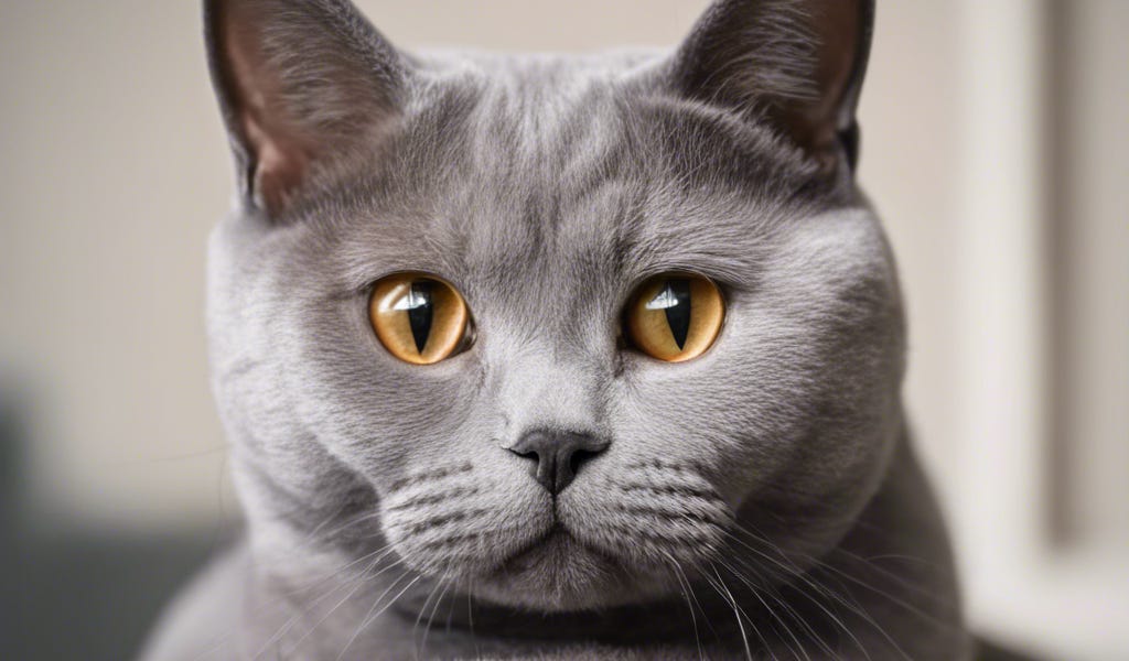 British Short Hair Cat - DallasPetClub’s Substack