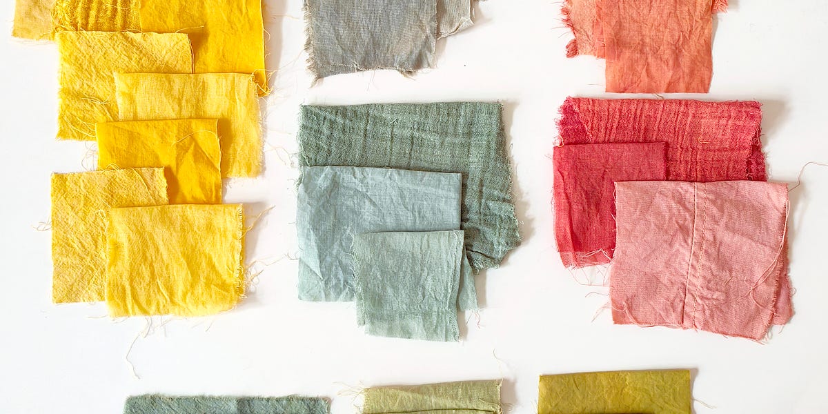 3 dyes, countless shades - by Ania Grzeszek