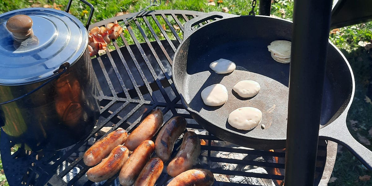 Suffolk brunch: Campfire breakfasts at Fire & Feast