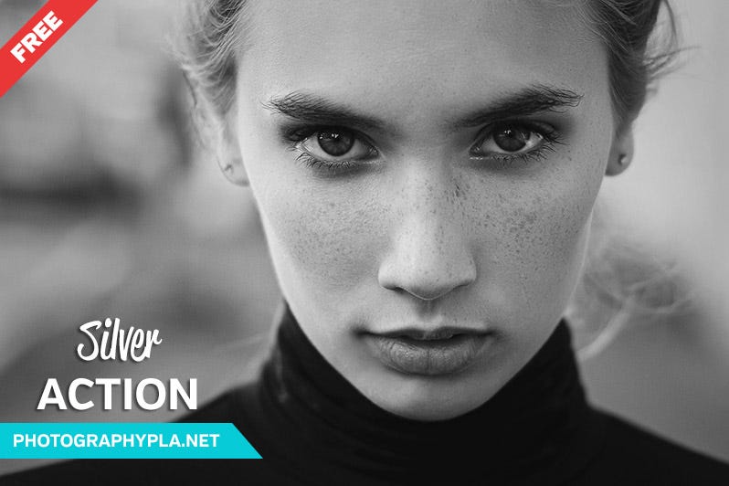 Free Photoshop Action: Silver - by Brad - ShutterPulse