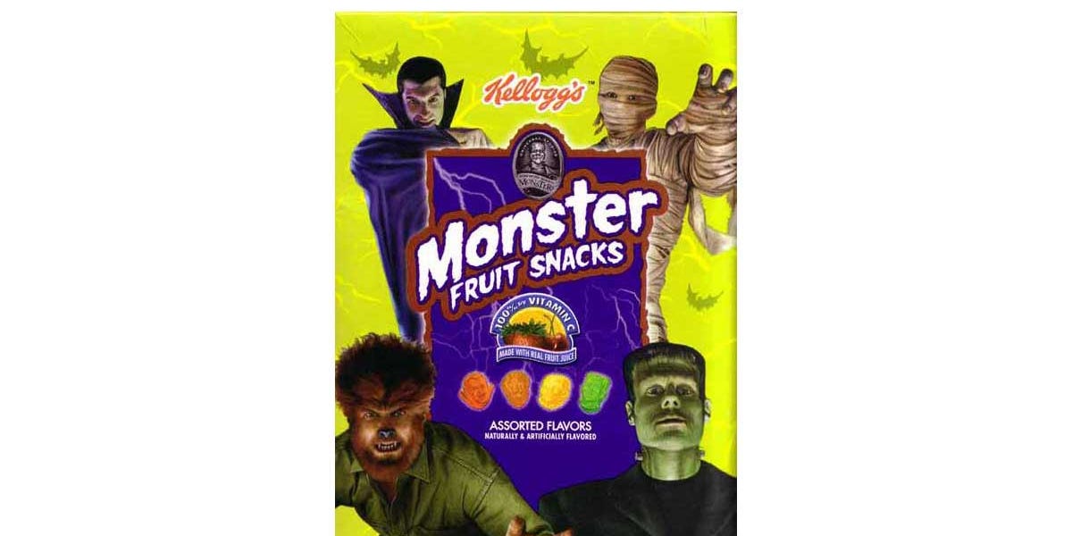 Scary Monster Fruit Snacks - The Retroist