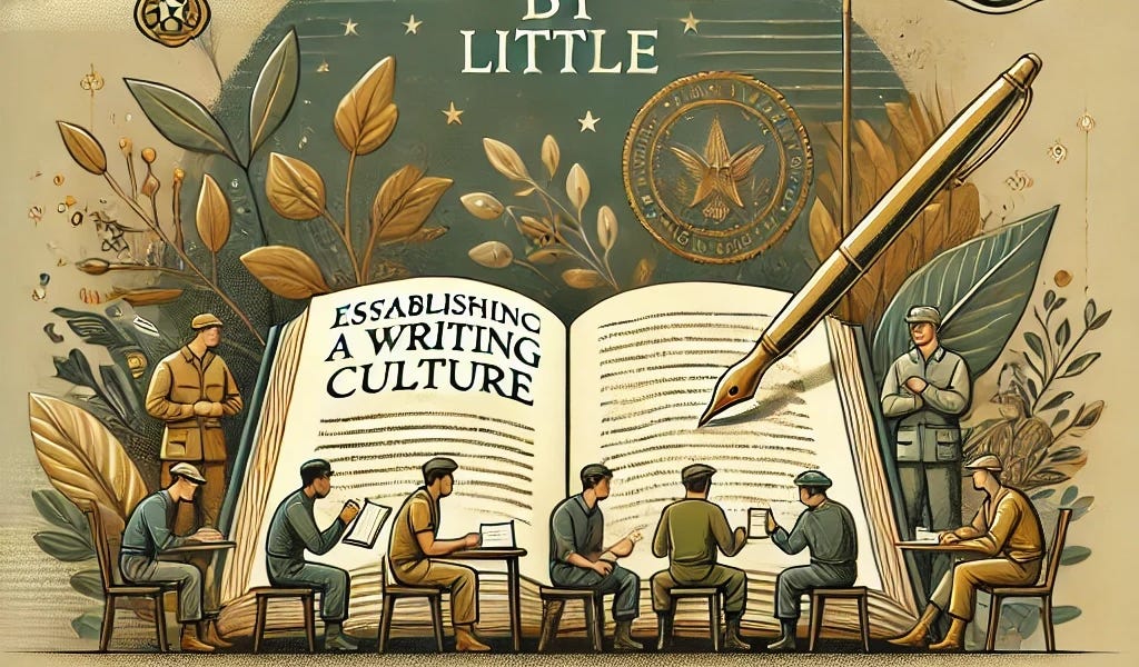 Establishing a Writing Culture - by David Vowell