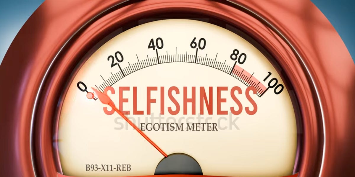 A Brief (Philosophic) History of Selfishness