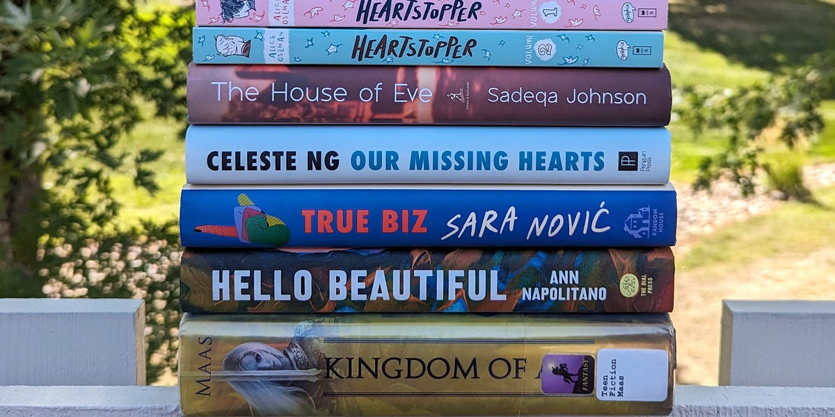 August 2023 Reading Recap - by Kim Ukura