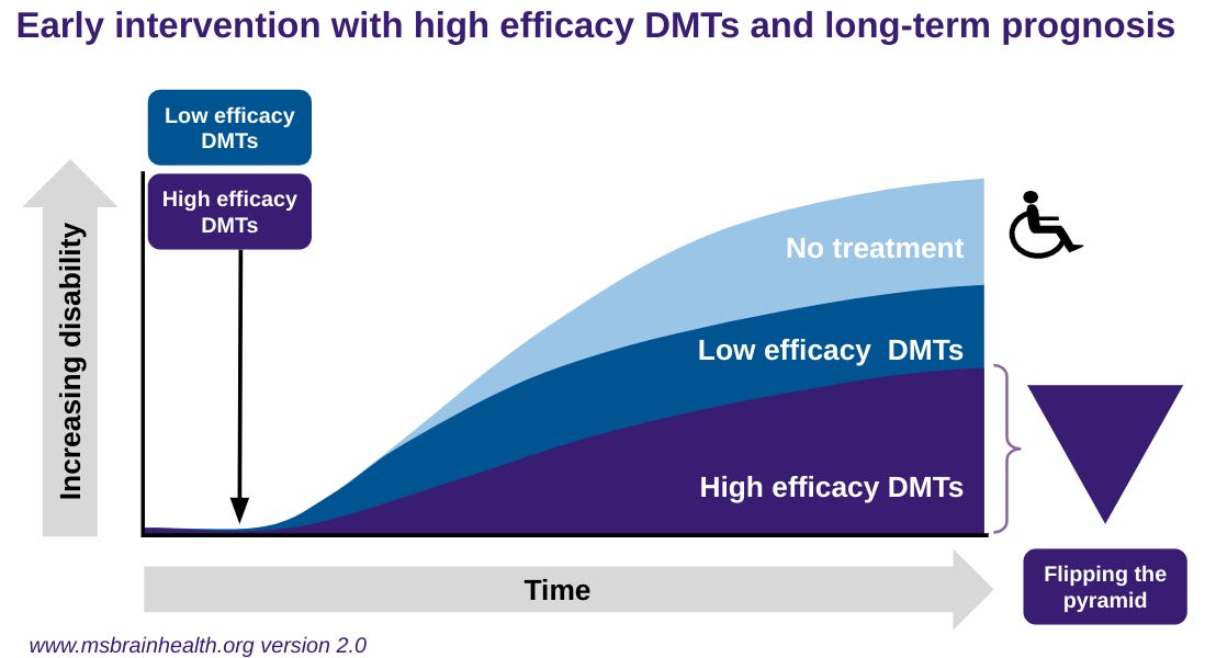 Principles underpinning the treatment of MS