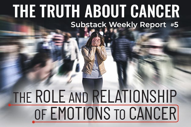 "The Role and Relationship of Emotions to Cancer" TTAC Substack Members Weekly Report #5
