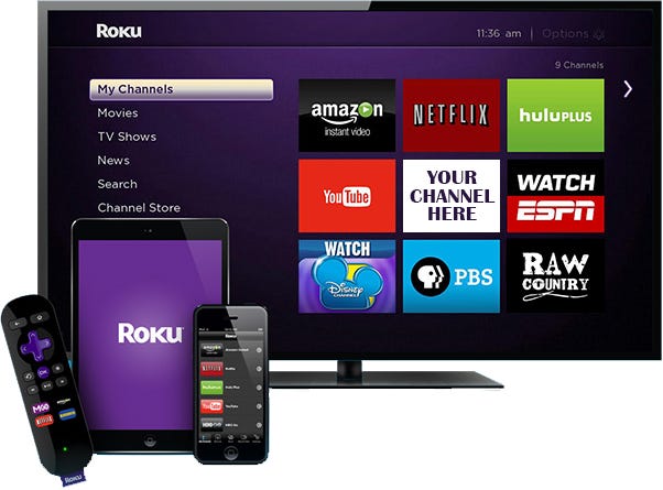 Publish Your Own Roku Channel: START HERE.