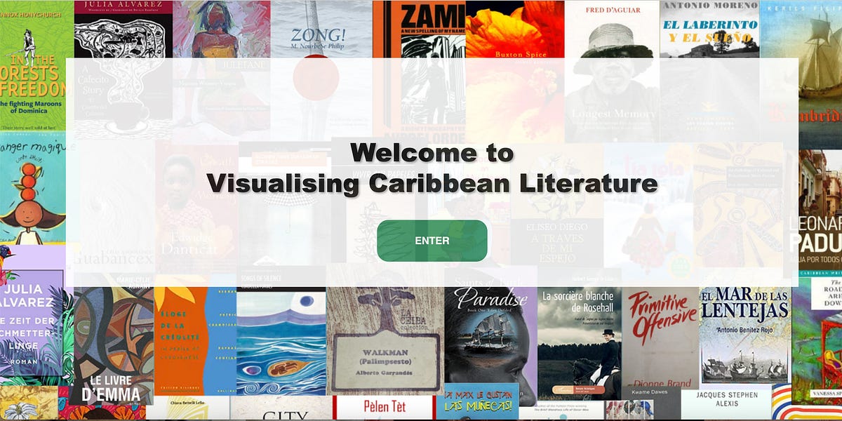 Visualizing Caribbean Literature Website Launch!