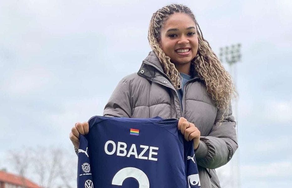 Portland Thorns Acquire Danish CB Isabella Obaze