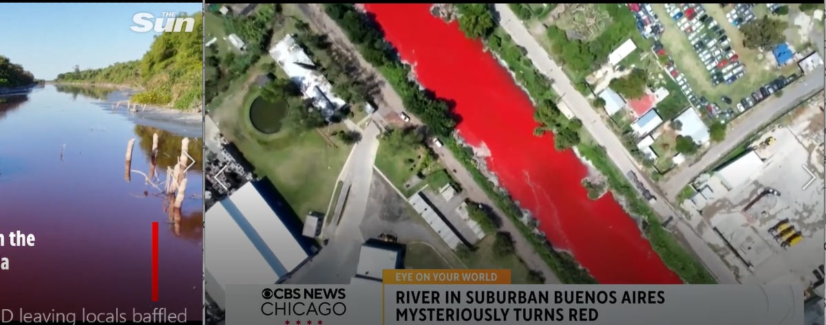 Could the Ongoing Blood-Red Water Phenomena Be God's Merciful Warning ...