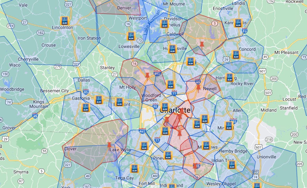 Exploring Aldi's Footprint in Charlotte: Opportunities for Real Estate ...