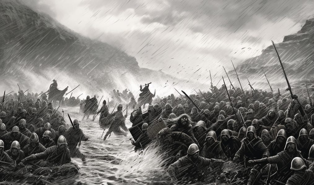 The Epic Clash of The Battle of Gamrie - by Bagtown Clans