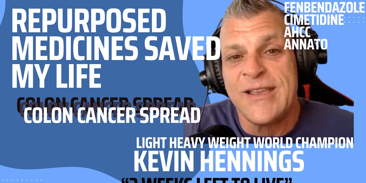 CANCER KILLS! FENBENDAZOLE SAVES! KEVIN HENNINGS COLON CANCER DISAPPEARED