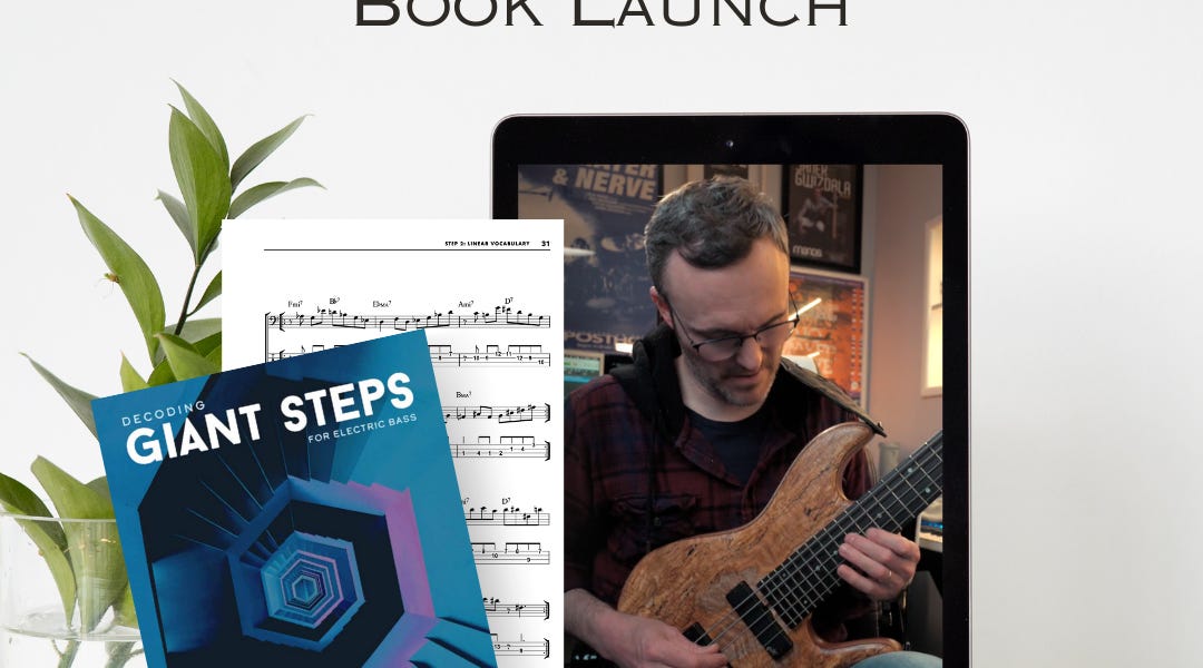 Giant Steps Book OUT NOW! - by Janek Gwizdala